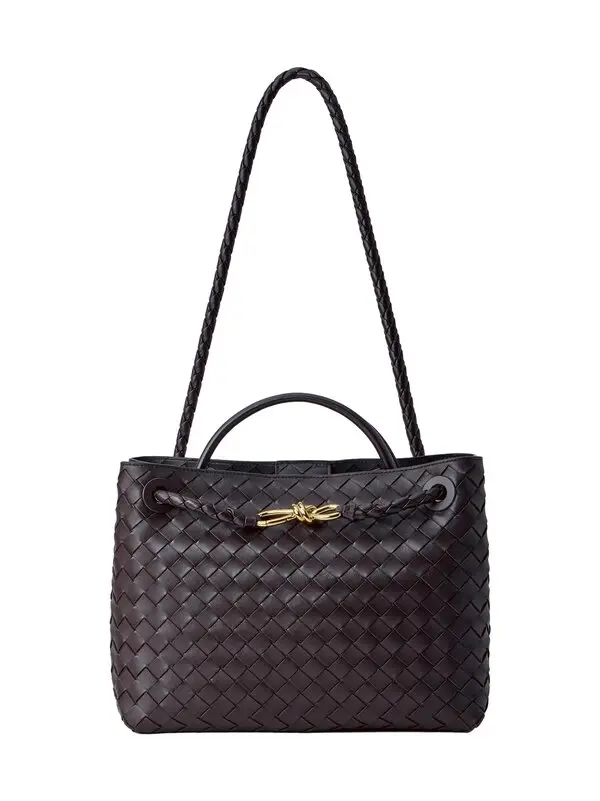 Bottega Veneta Medium Andiamo Handbag - Brown