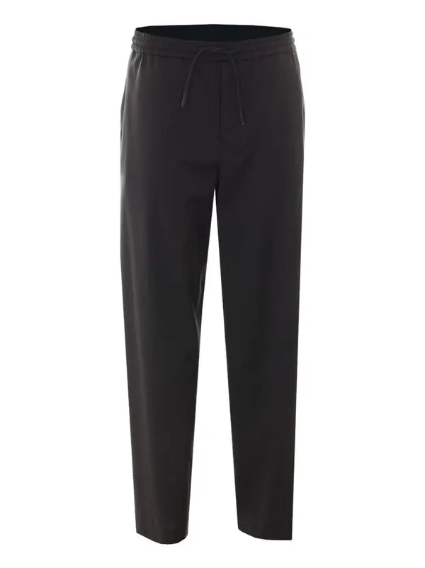 Loewe Wool Drawstring Pants - Black