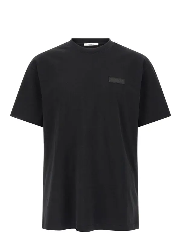 Givenchy Paris' Grosgrain T-shirt - Black
