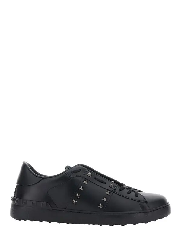 Valentino Garavani Rockstud Untitled Leather Sneaker - Multicolor