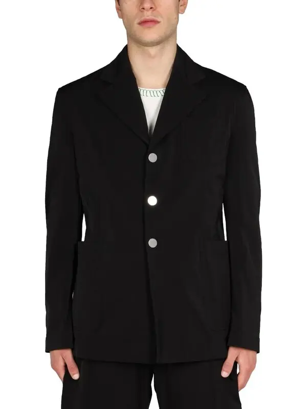 Bottega Veneta Single-breasted Jacket - Black
