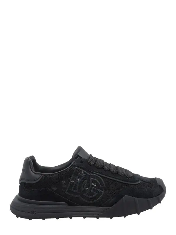 Dolce & Gabbana Athletic Lace-up Sneakers - Black