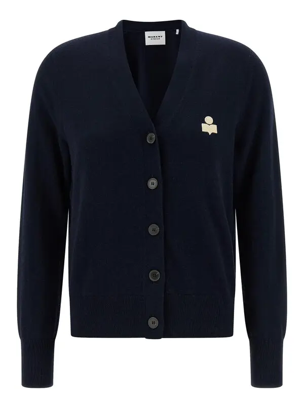 Isabel Marant Étoile Marant 'karina' Cardigan - Blue