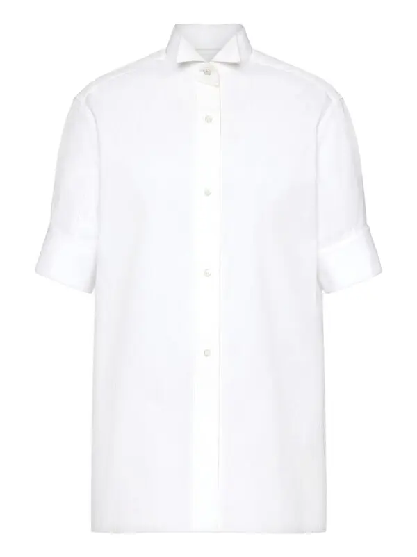 MAISON MARGIELA Cotton Poplin Shirt - White