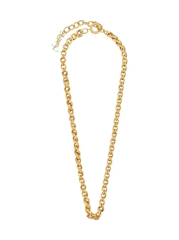Saint Laurent Sautoir Chaine Marte - Silver