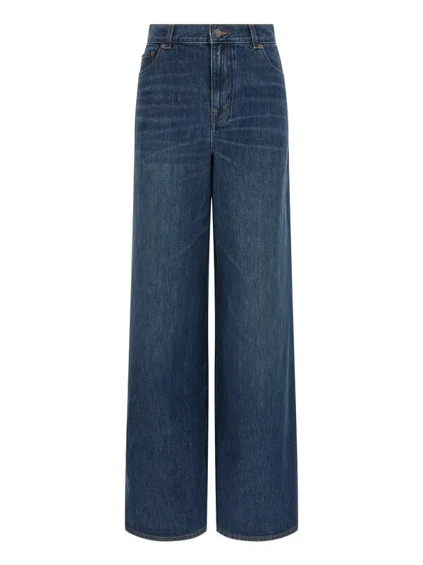 Chloé Palazzo Jeans - Blue