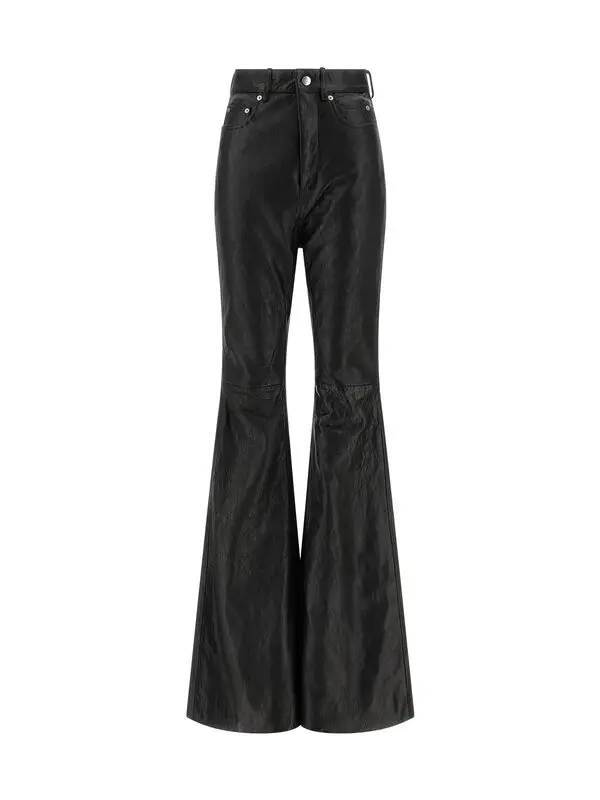 Rick Owens Bolan Bootcut Trousers - Black