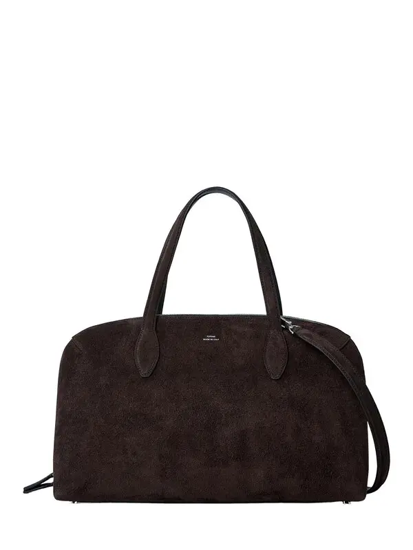 TOTEME Suede Day Tote Bag - Brown