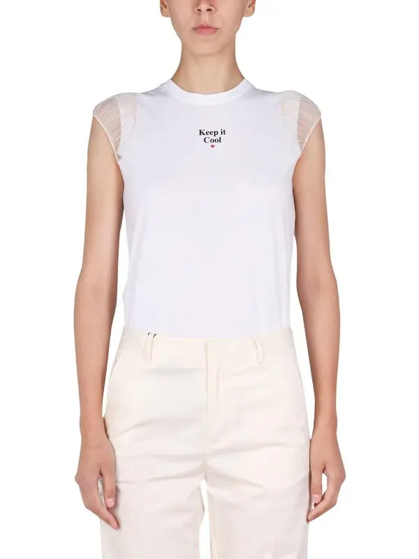 Dsquared2 Logo Print T-shirt - White