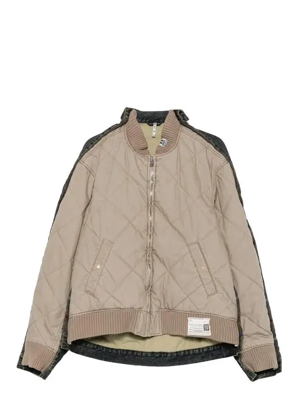 Mihara Yasuhiro Layered Denim Jacket - Cream