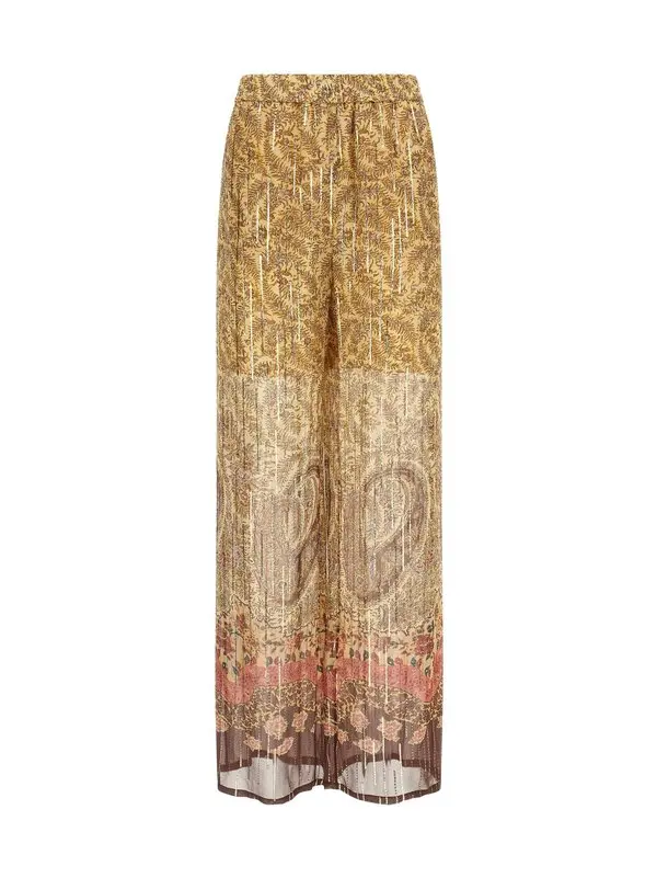 Valentino Garavani Voyage Imaginaire' Pants - Multicolor