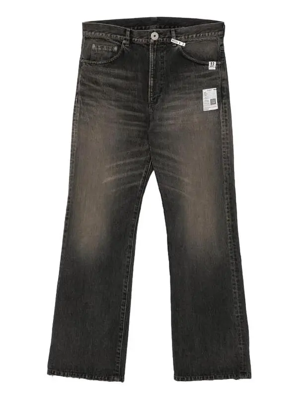 Mihara Yasuhiro Denim Jeans - Black