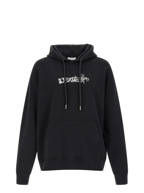 Off-White Heraldic Arrow Skate Hoodie - Black
