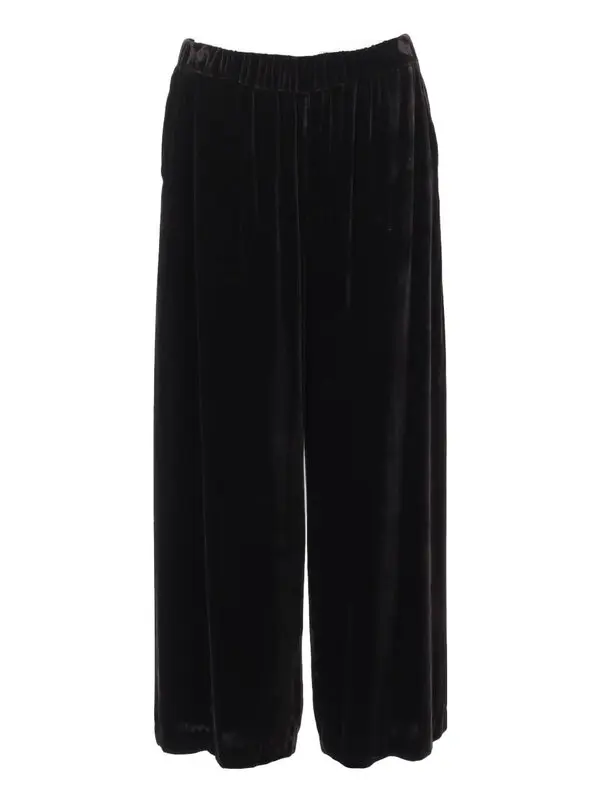 P.a.r.o.s.h Pantalone In Viscosa Misto Seta - Brown