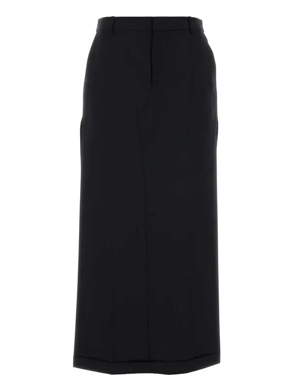 Alexander Wang Wool Blend Pant-skirt - Black