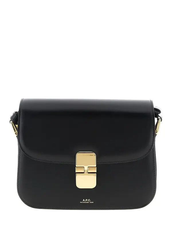 A.p.c. Grace Small' Crossbody Bag - Black