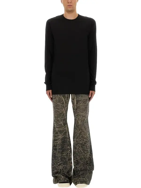 Rick Owens Long-sleeved T-shirt - Black