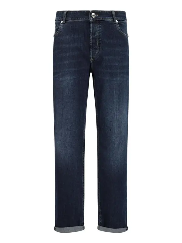 Brunello Cucinelli Straight Jeans - Blue