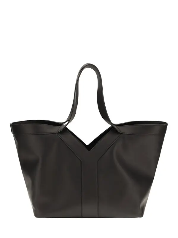 Saint Laurent Small Y Tote Bag - Black