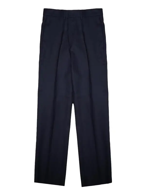 Tagliatore Linen Trousers - Blue