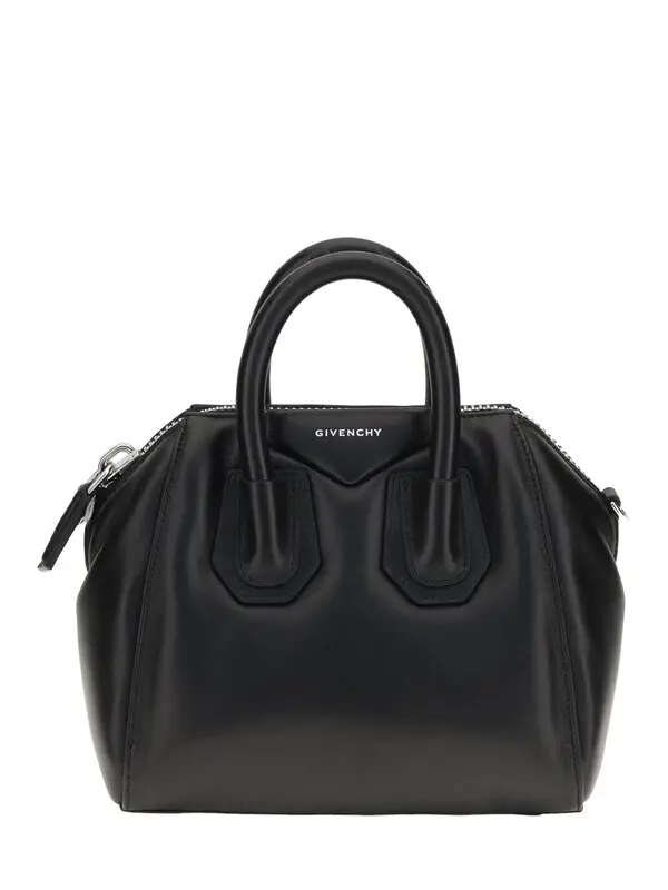 Givenchy Antigona Bomber Mini Handbag - Black