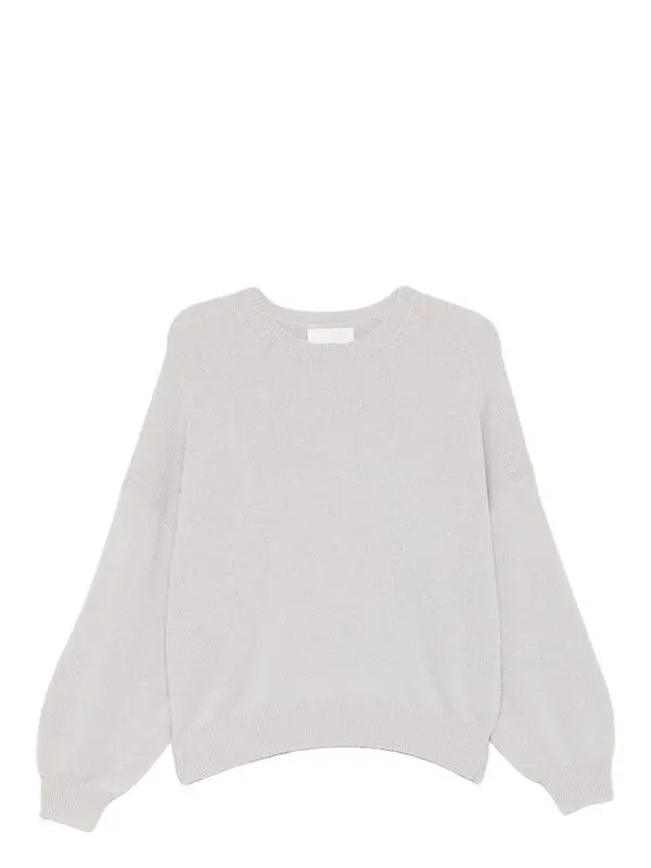 LISA YANG Cashmere Knit Pullover - Gray