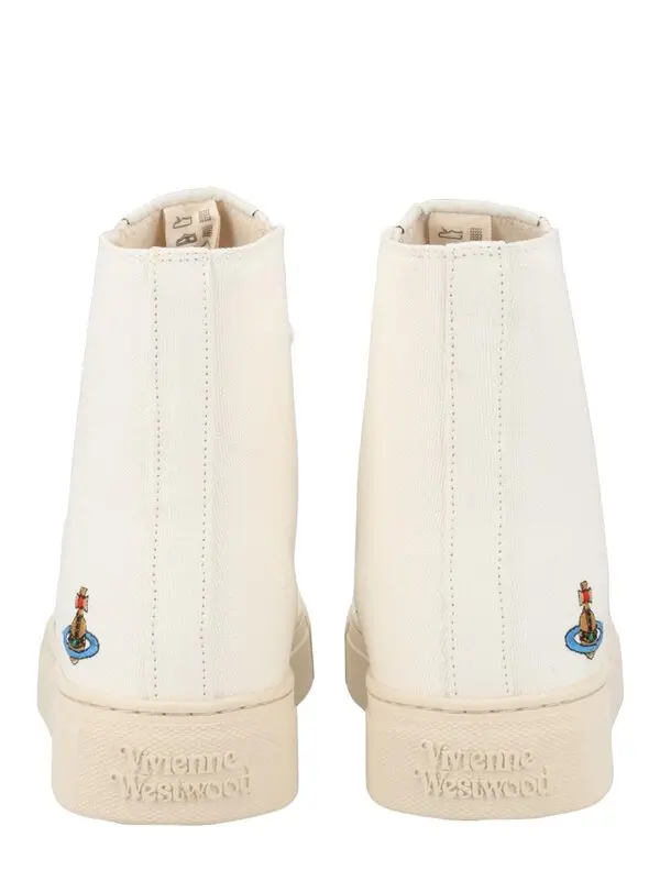 VIVIENNE WESTWOOD High Top Sneakers - White