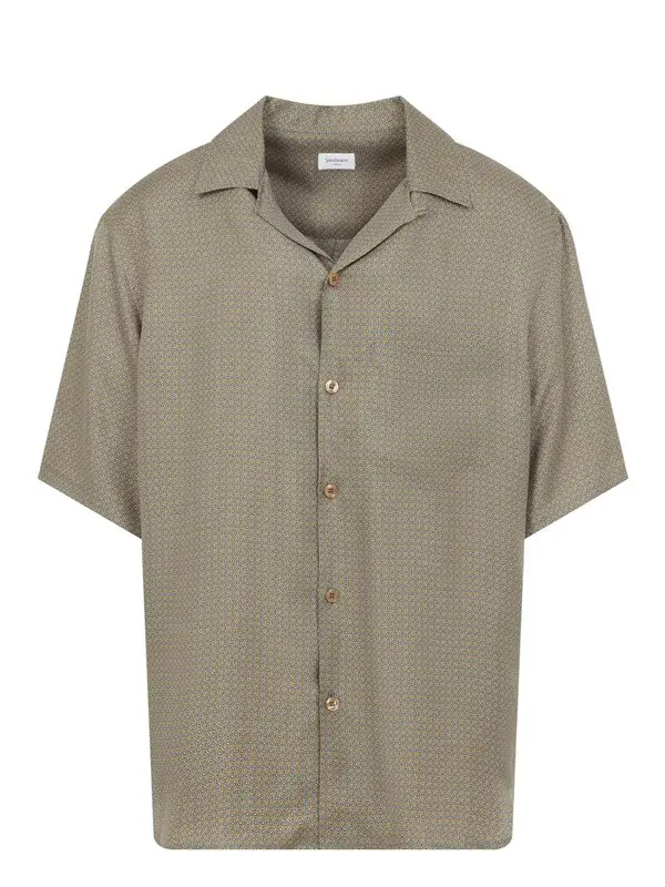 Saint Laurent Silk Shirt - Green