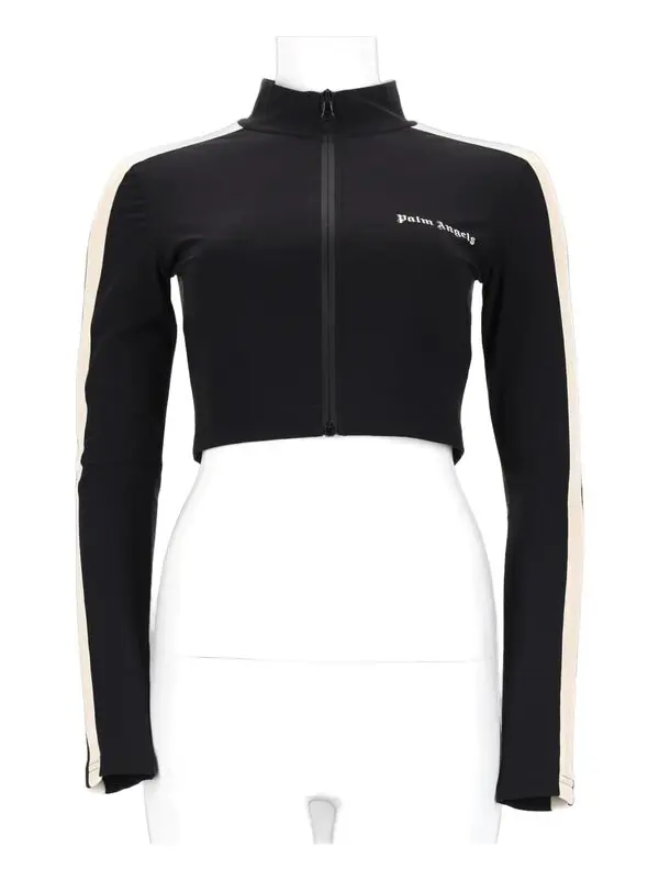 Palm Angels Logo Training Jacket - Black