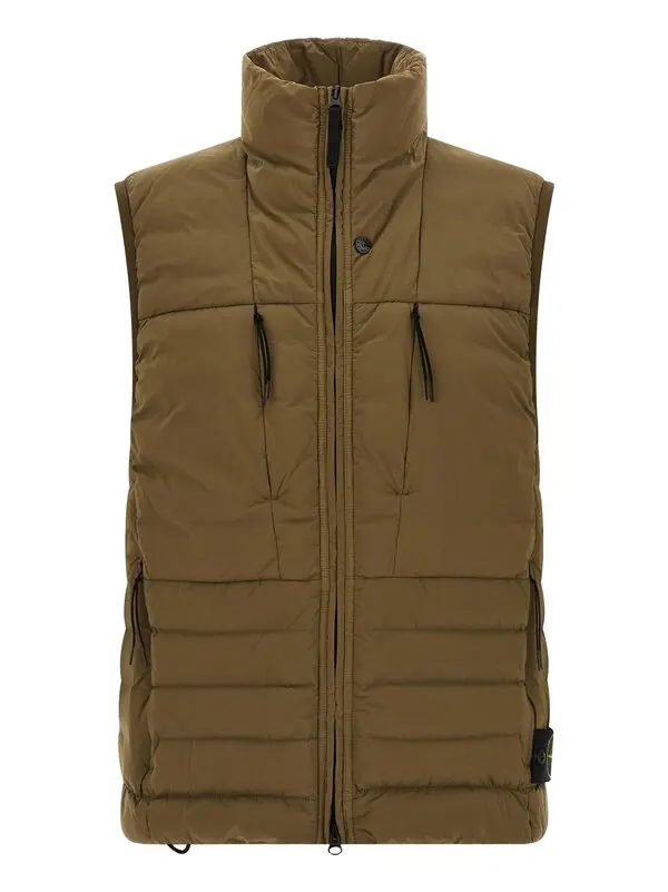 Stone Island G100007 Down Vest - Green