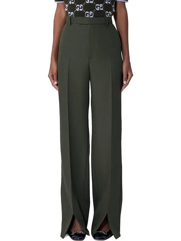 Gucci Tailored Wool Pants - Black