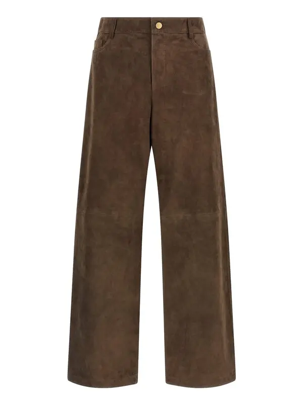 Max Mara Smmfulmine' Pants - Brown
