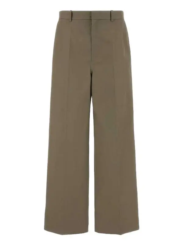 Balenciaga Trousers Wide-leg Trousers - Brown
