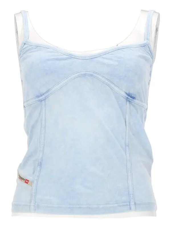 DIESEL® Denim Tank Top - Blue
