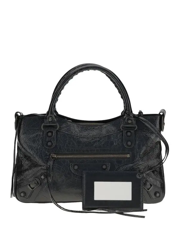 Balenciaga City First Shoulder Bag - Black