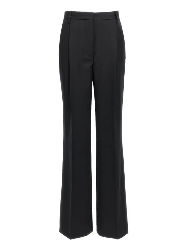 Dries Van Noten Portia Wool Pants - Black