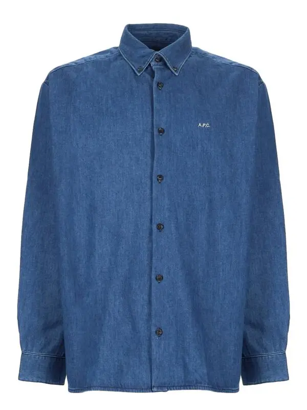 A.p.c. Camicia Mathias - Blue