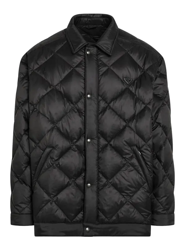 Prada Quilted Re-nylon Jacket - Black