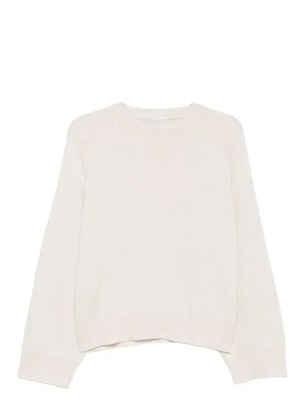 Brunello Cucinelli Cashmere Crewneck Sweater - Multicolor
