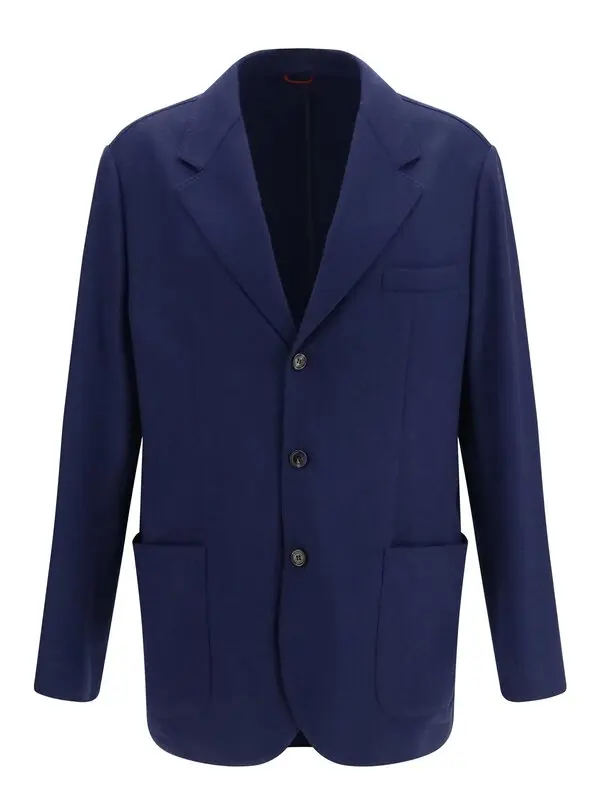 Brunello Cucinelli Cashmere Blazer - Blue