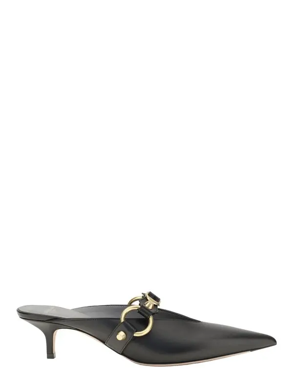 Balenciaga City Mules - Black