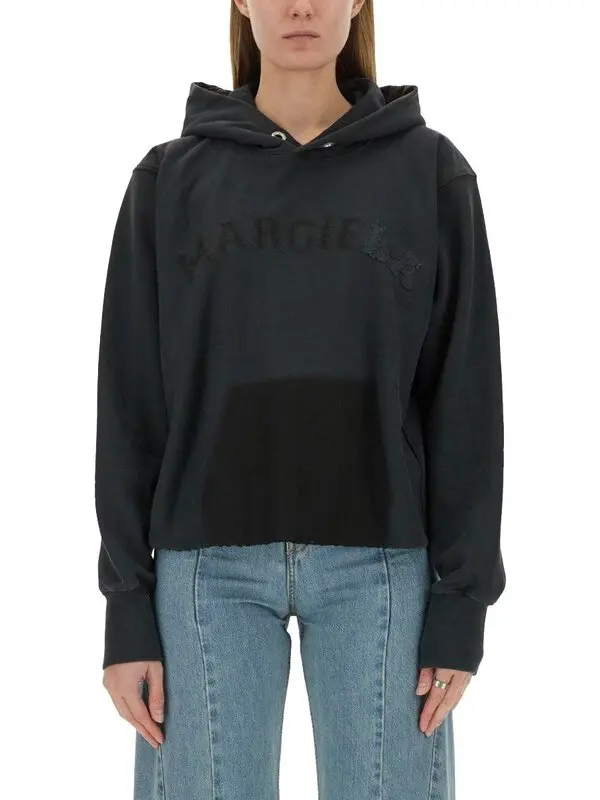 MAISON MARGIELA Cotton Sweatshirt - Black