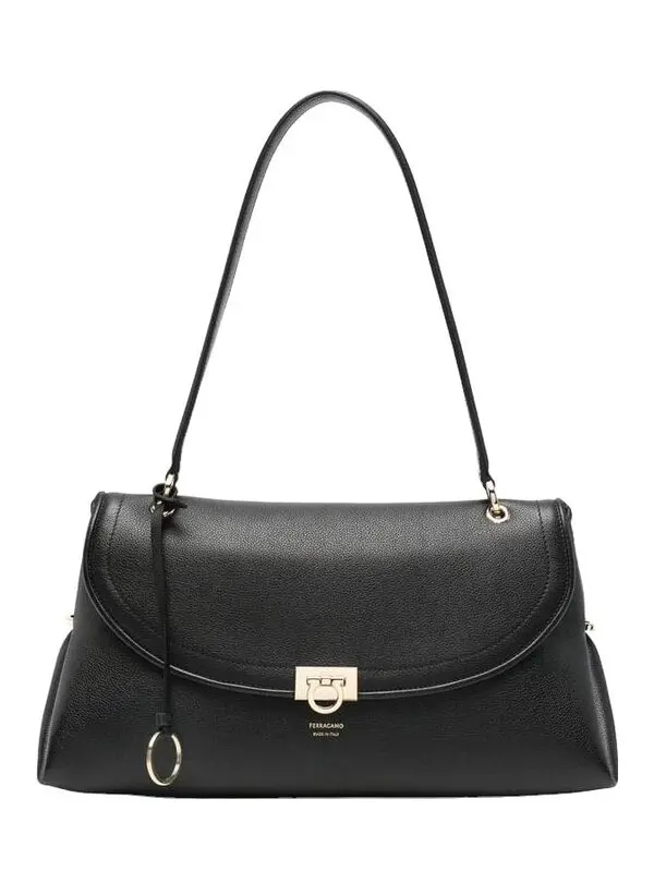 FERRAGAMO Shoulder Bags - Black