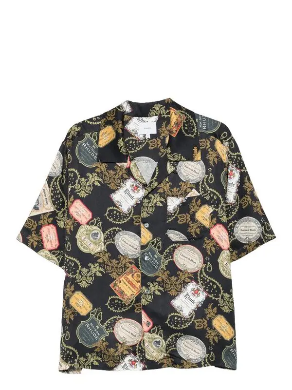 R H U D E Shirts - Black