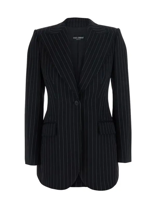 Dolce & Gabbana Turlington Blazer Pinstriped - Multicolor