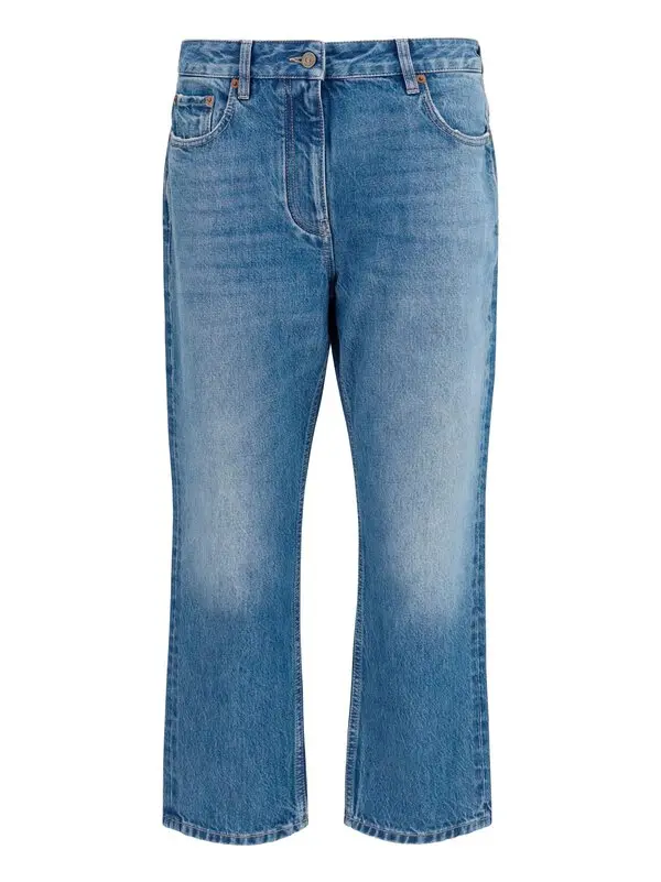 Valentino Garavani Straight-leg Jeans - Blue