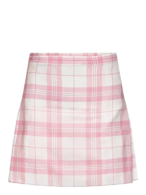 VIVIENNE WESTWOOD Coquette Virgin Wool Kilt Mini Skirt - Multicolor