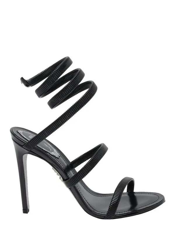 Rene Caovilla Juniper Pump Sandals - Black