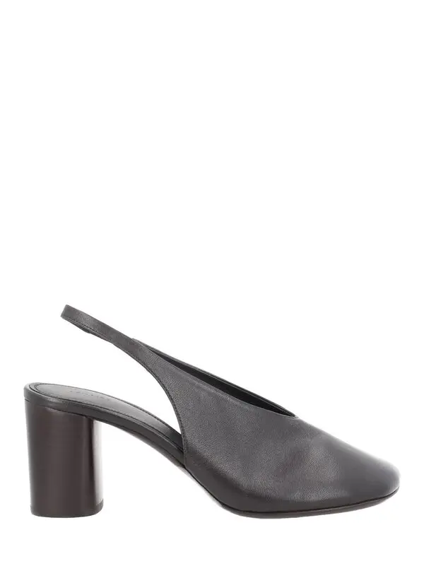 LEMAIRE Lamb Leather Slingback Glove - Brown