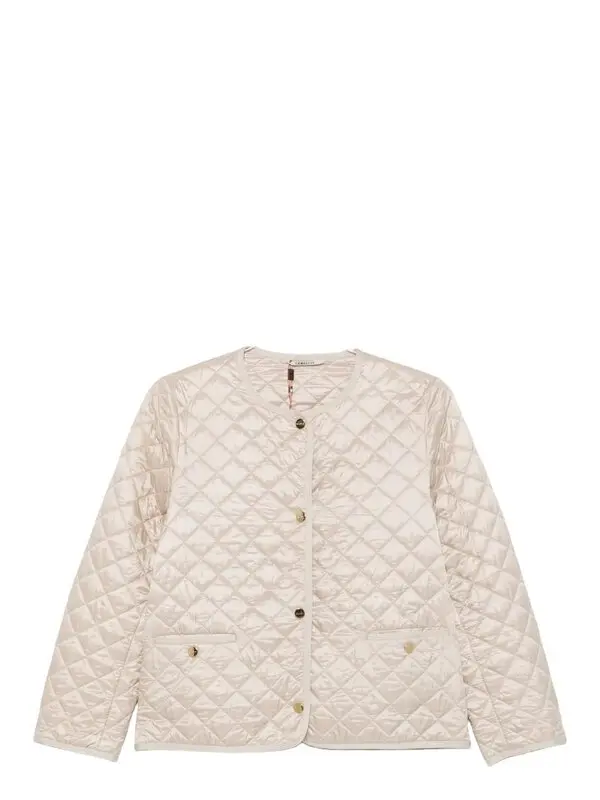 Max Mara Quilted Blouson Jacket - Multicolor
